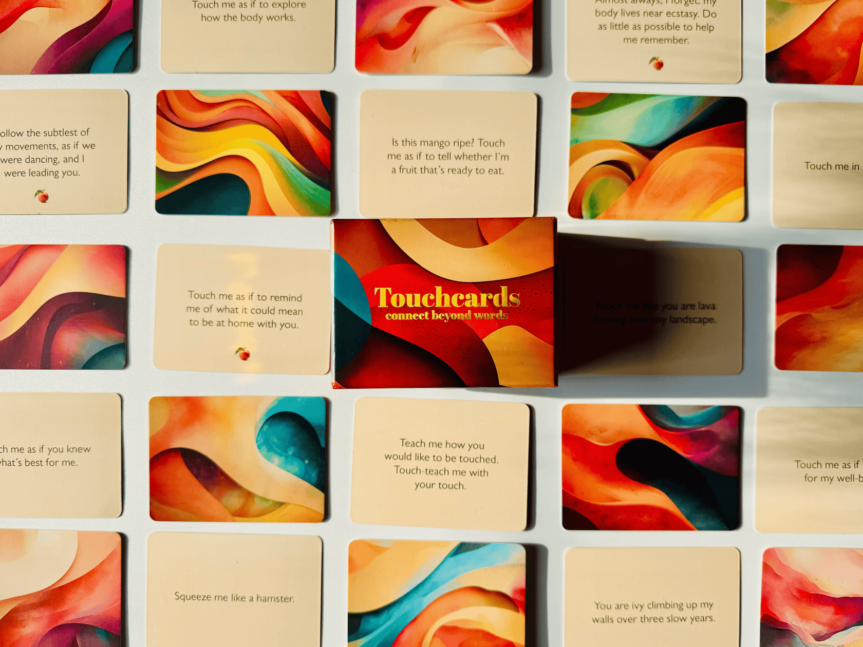 Touchcards - poetic intimacy